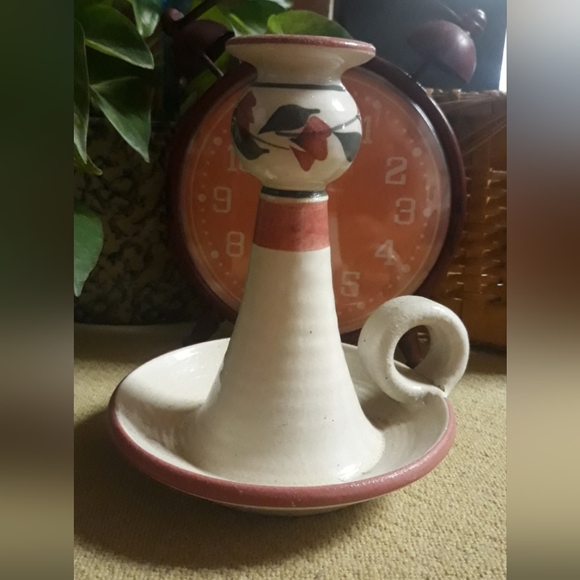 Homemade | Accents | Vintage Pottery Candlestick | Poshmark
